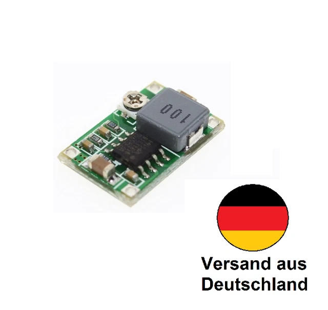 MINI 360 WANDLER Buck Step Down Poti DC-DC LM2596 RC Modul EUR 4,99 ...