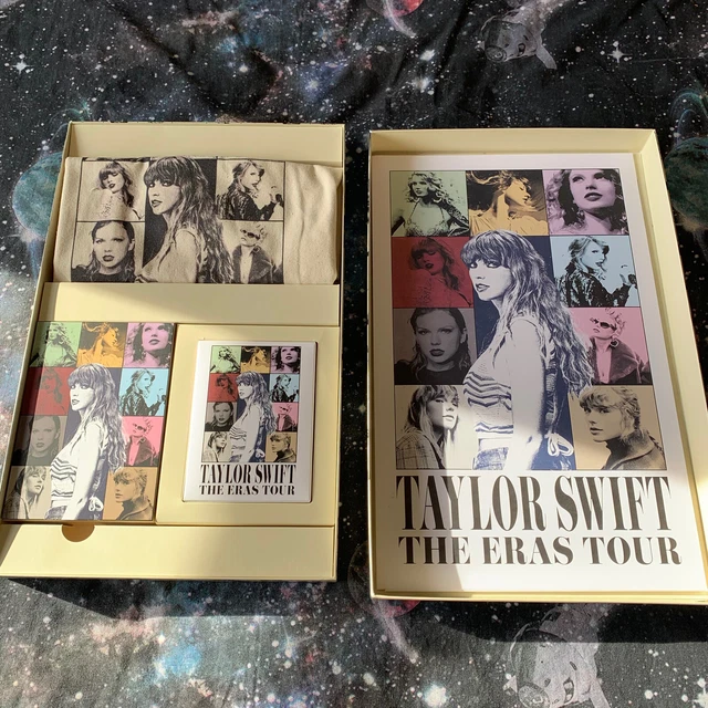 TAYLOR SWIFT THE Eras Tour VIP Package Box With Bag, Posters, Badge ...