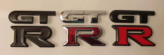 GTR EMBLEM LOGO Nissan Skyline R30 R31 R32 R33 R34 R35 GTT GTST GTS ...