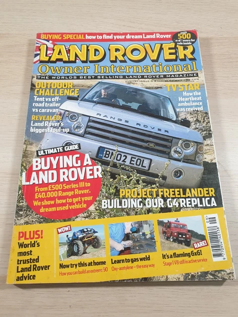 LAND ROVER OWNER International Magazine August 2004 Issue 9 Project ...