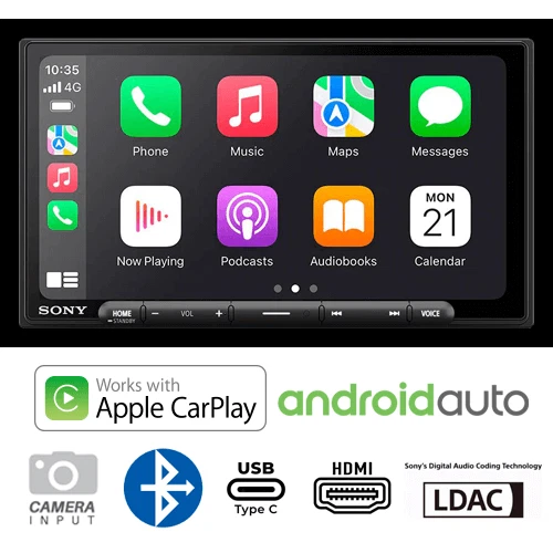 SONY XAV-AX6000 CAR Stereo Upgrade To Suit Toyota Camry 2012-2017 EUR ...