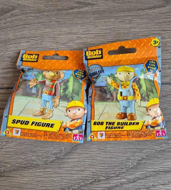 SPUD SCARECROW & BOB the BUILDER 3" POSEABLE FIGURE CHARACTER OPTIONS ...