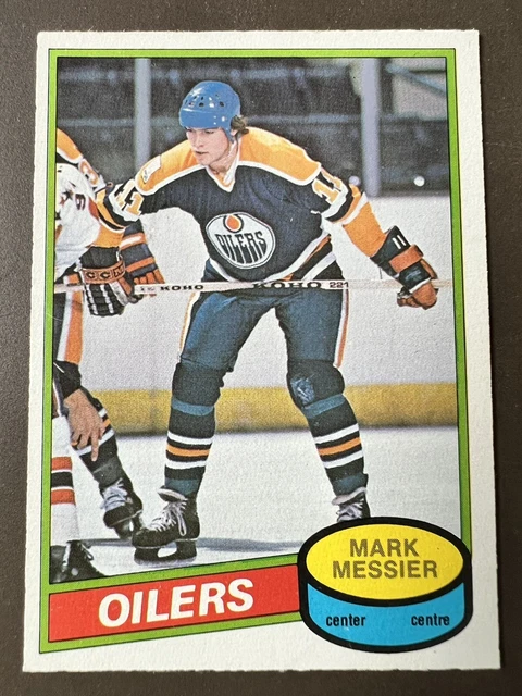 1980-81 O-PEE-CHEE MARK Messier Rookie Card - Oilers #289 Vintage ...