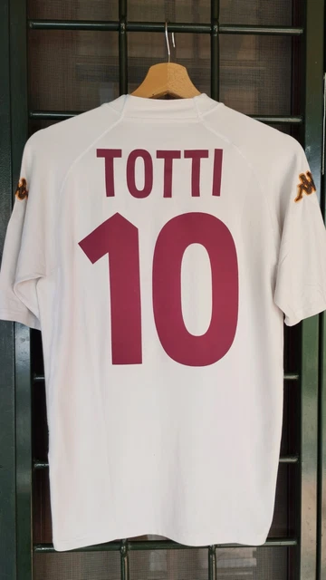 MAGLIA AS ROMA 2000 2001 Totti shirt kappa Scudetto Made In Italy EUR ...