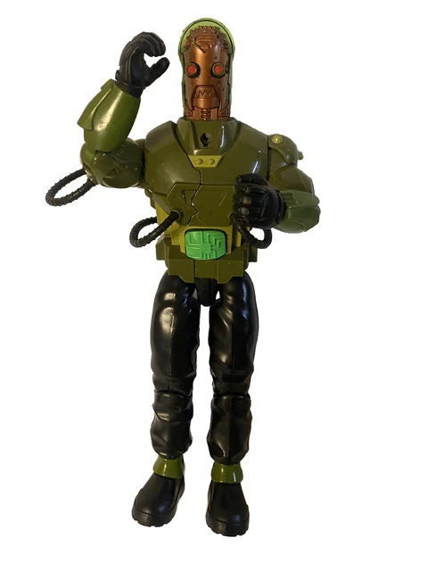 ACTION MAN RARE Green Dr X Robot 011 Cyborg Hasbro Figure 2003 ...
