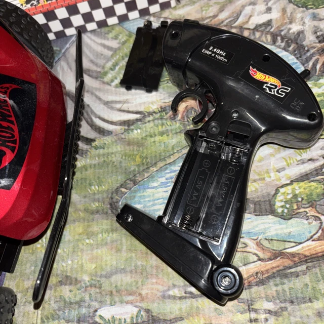 HOT WHEELS RED Radio Control Car 2.4GHz untested £16.11 - PicClick UK
