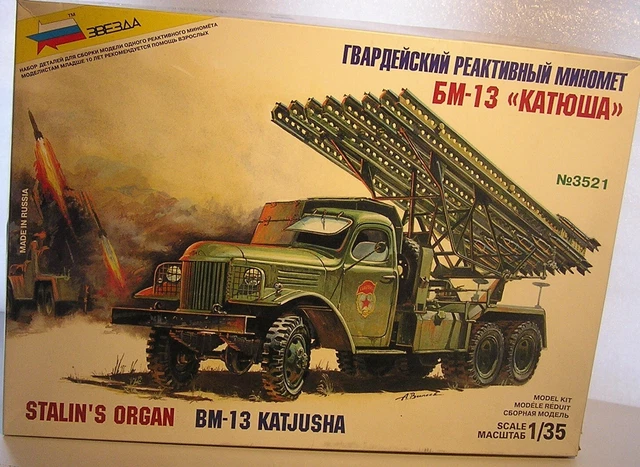 MODELLBAU,1/35, MILITÄR, UNGEBAUT, neu, Stalinorgel - MB 13 Katjuscha ...