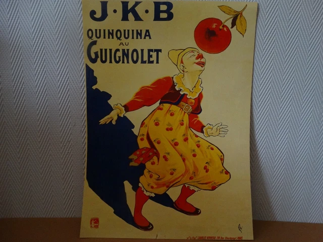 Affiche Publicitaire Ancienne Ogé Ancienne Affiche De Bar Eur 50 00