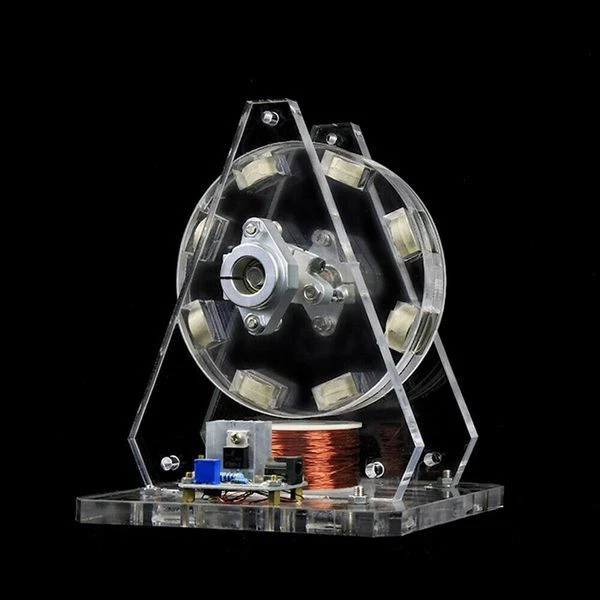 24V BEDINI MOTOR Brushless Motor Model DIY Pseudo Perpetual Motion Disc ...