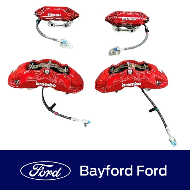GENUINE FORD FG Fgx Fpv Brembo Brake Caliper Set Front & Rear With Pads ...