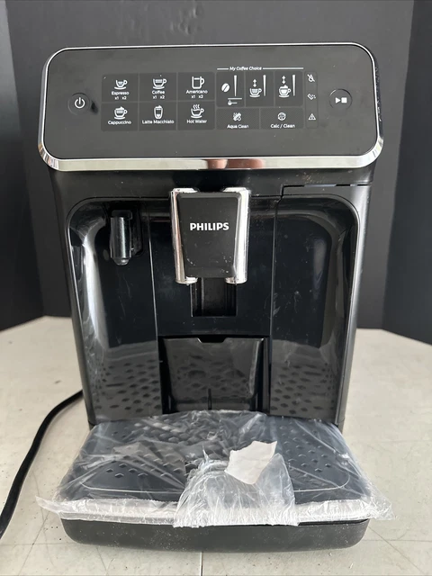 PHILIPS EP3241/54 SUPER-AUTOMATIC Espresso Machine with LatteGo - Black ...