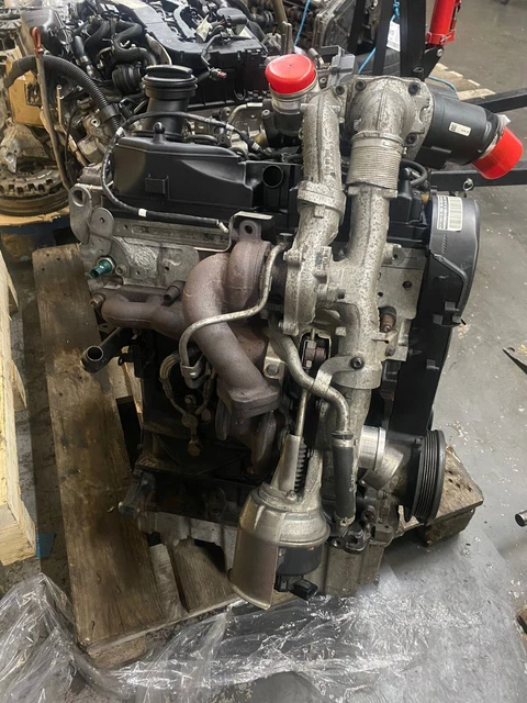 ENGINE VW T5 T6 CFC CFCA TRANSPORTER MULTIVAN 2.0 BiTDI COMPLETE ...