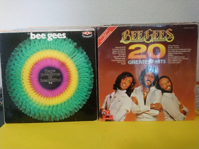 BEE GEES,, RARE precious & Beautiful + 20 Greatest Hits ( 2 X LP ) EUR ...