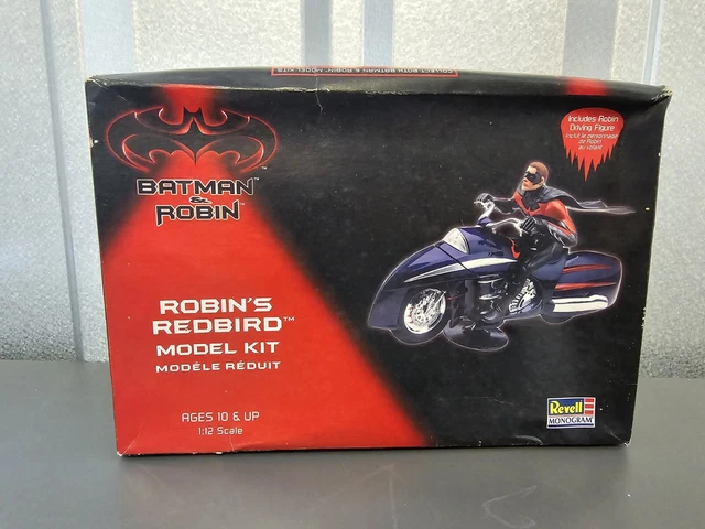 REVELL BATMAN & Robin, Robins Redbirds Model Kit 1:12 Scale Super Rare ...