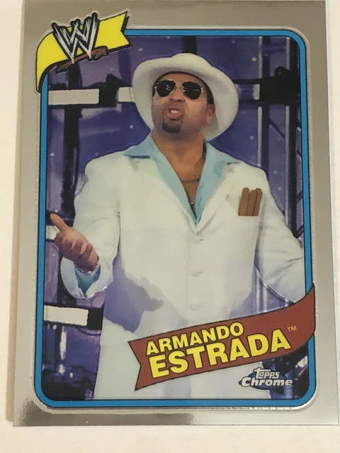 CARTE À COLLECTIONNER chrome Armando Estrada WWE Heritage Topps 2008 #26 EUR 2,20 - PicClick FR