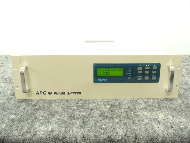 ADTEC APG SERIES APG-600 RF Plasma Generator Phase Shifter 13.56MHz 2Vp ...