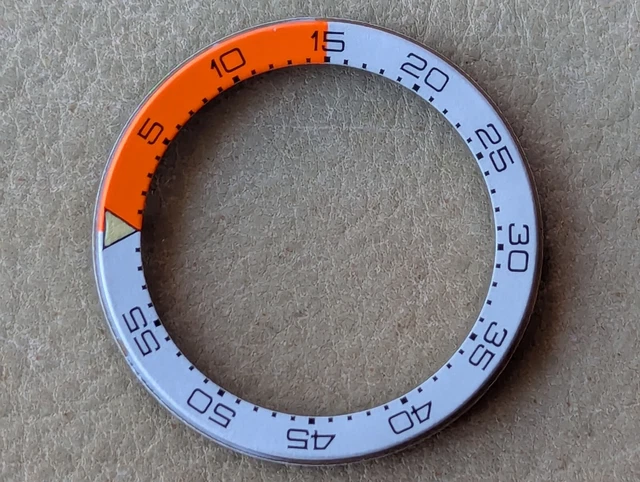 VINTAGE BULOVA ACCUTRON Deep Sea/Snorkel Diver Internal Bezel FOR 781 ...