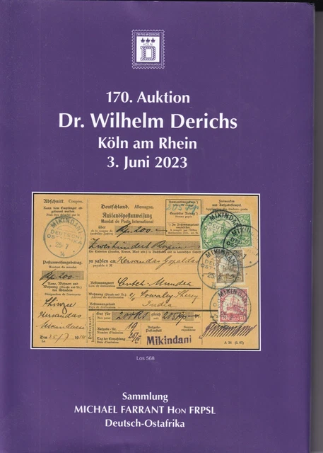 &CATALOGO AZIONI DR. Derichs 2023 ""Michael Farrant collezione Africa ...