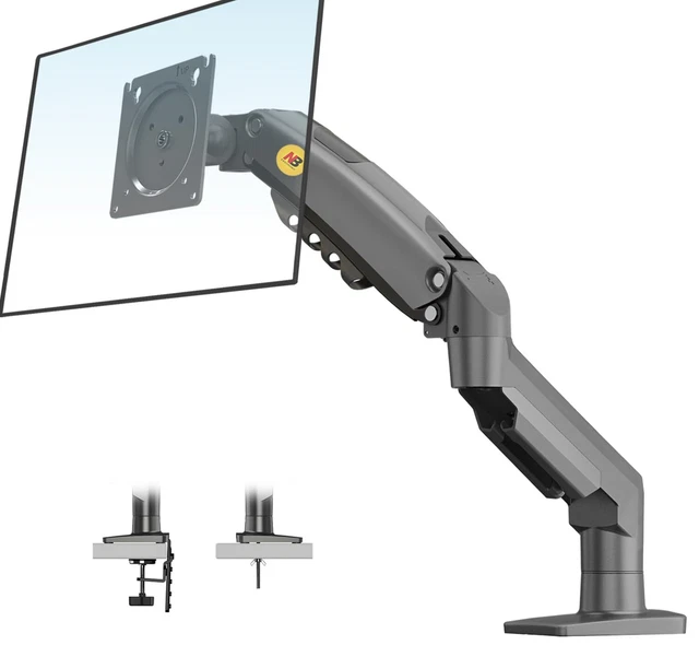 NB NORTH BAYOU Monitor Desk Mount Stand Full Motion Swivel Monitor Arm ...