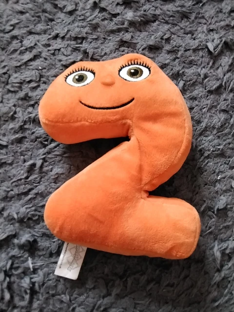 CBEEBIES NUMBERJACKS NUMBER 2 soft plush toy Rare 7 inches £20.00 ...