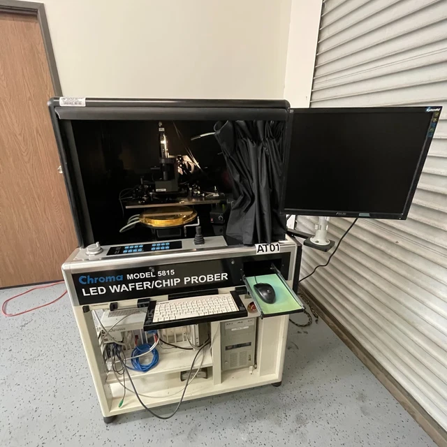 CHROMA 5815 LED Wafer/Chip Prober Photonics Device Mapping Probe Tester ...