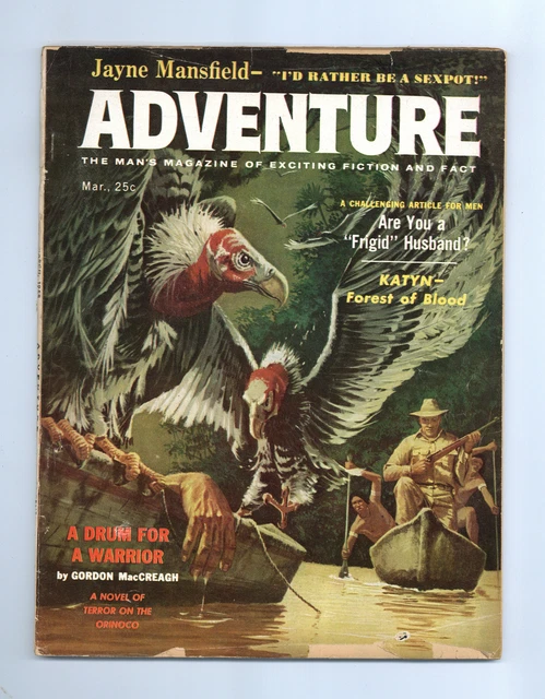 ADVENTURE PULP/MAGAZINE VOL. 134 #3 VG+ 4.5 1958 £16.40 - PicClick UK
