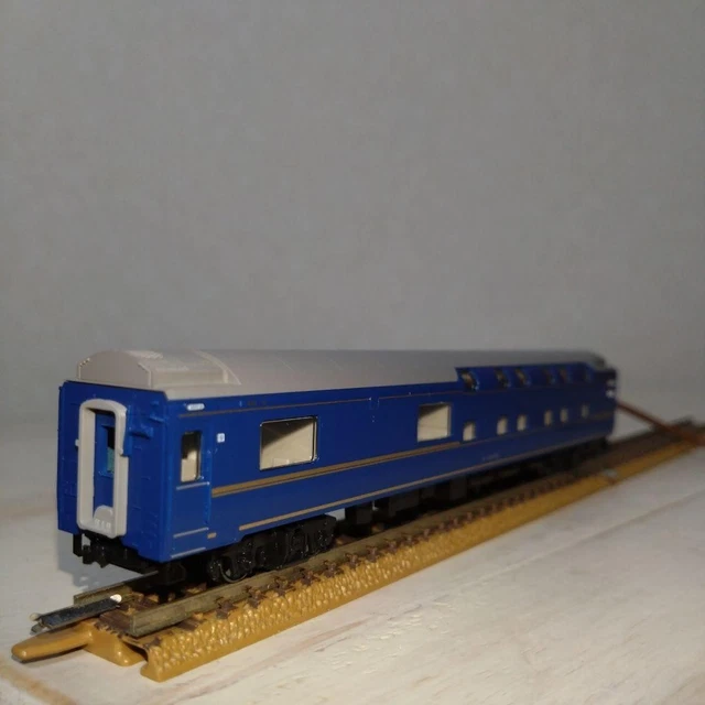 KATO N GAUGE Hokutosei Deluxe Set Royal Solo Blue Silver Passenger Car ...