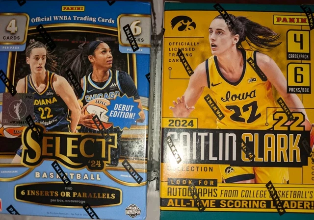 2024 PANINI WNBA Select Basketball And Caitlin Clark Collection Blaster ...
