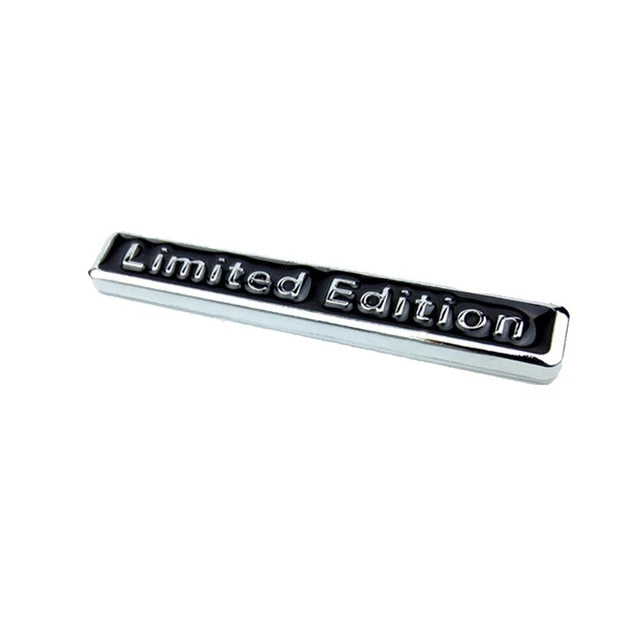 3D PLATING METAL LIMITED EDITION Logo Emblem Badge Sticker Decal Car ...