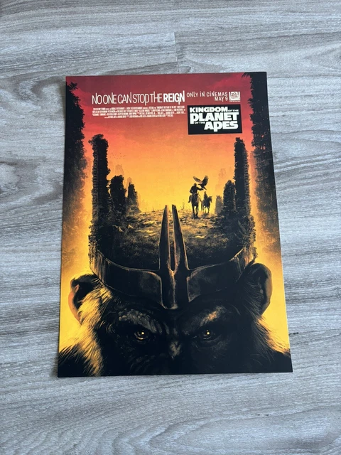 KINGDOM OF THE Planet of the Apes Matt Ferguson A3 Poster - CINEWORLD ...
