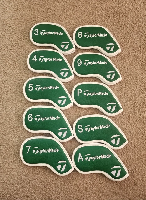 GOLF IRON COVERS Set – Leather Magnetic Closure Full 10 $65.00 ...