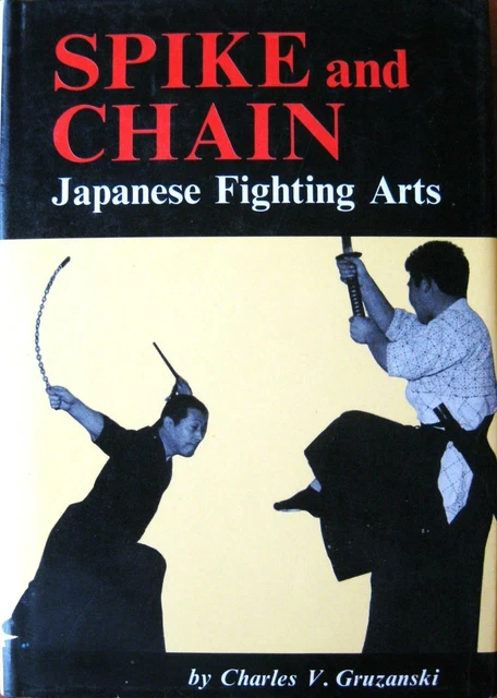 1972 SPIKE AND Chain Japanese Fighting Arts Book Black Belt Karate ...