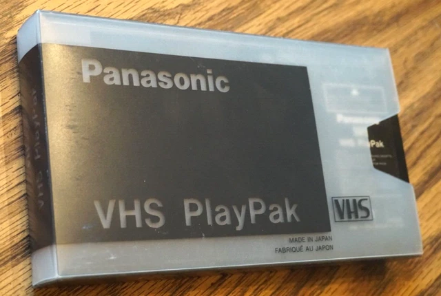 PANASONIC VHS PLAYPAK VHS-C to VHS Motorized Converter Adapter VYMS0059 ...