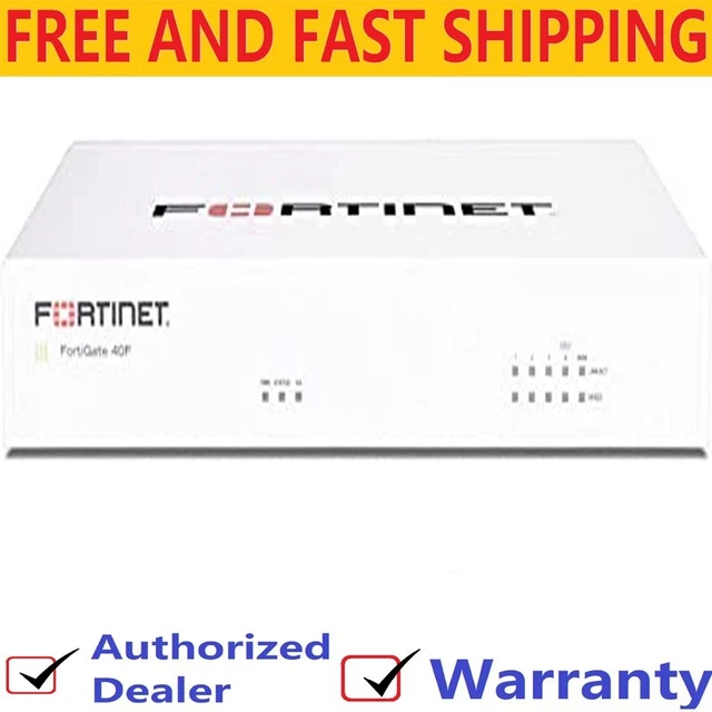 FORTINET FORTIGATE 40F - security appliance (FG-40F)- 5 Port £266.77 ...