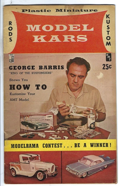 MODEL KARS BY George Barris, 1962-Very rare and HTF! £19.34 - PicClick UK
