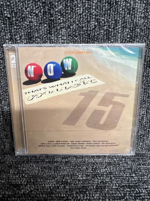 NOW THAT'S WHAT I CALL MUSIC 15 (2 CD ALBUM) NEW SEALED. Freepost In Uk ...