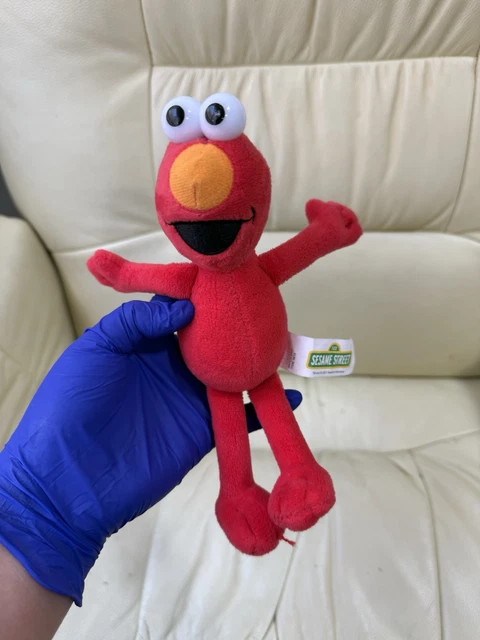 SESAME STREET ELMO Plush Keyring Soft Toy Bag Charm Pram Clip £16.27 ...