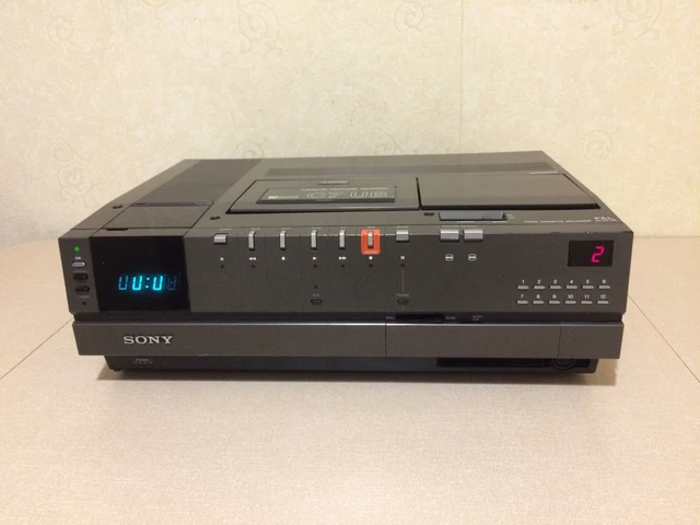 SONY SL-C7UB BETAMAX Video Recorder Powers Up but Untested £31.88 ...