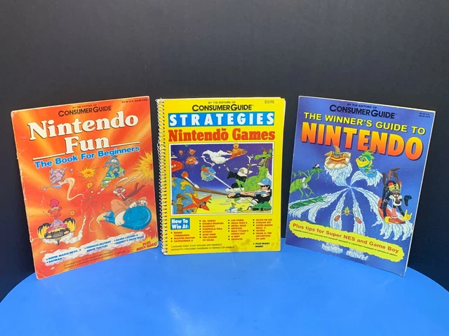 STRATEGIES WINNERS GUIDE Beginners Nintendo Games Consumer Guide NES ...