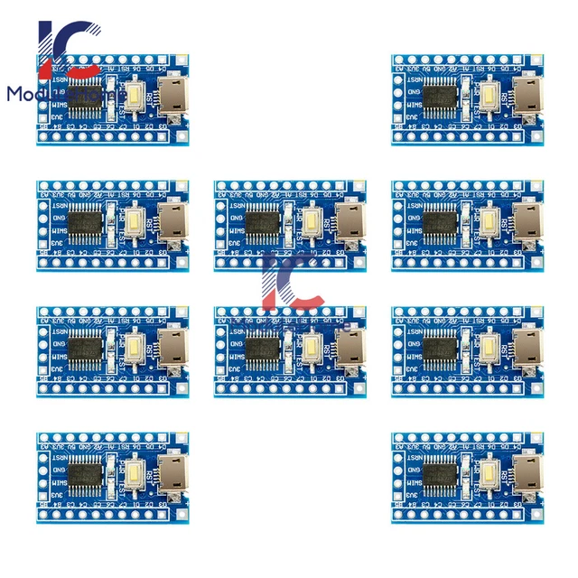 1 10pc Stm8s103f3p6 Core Board Minimum System Development Module Arm