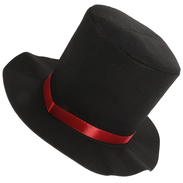 CHRISTMAS SNOWMAN HAT Snowman Doll Fabric Cap Magician Hat Holiday ...