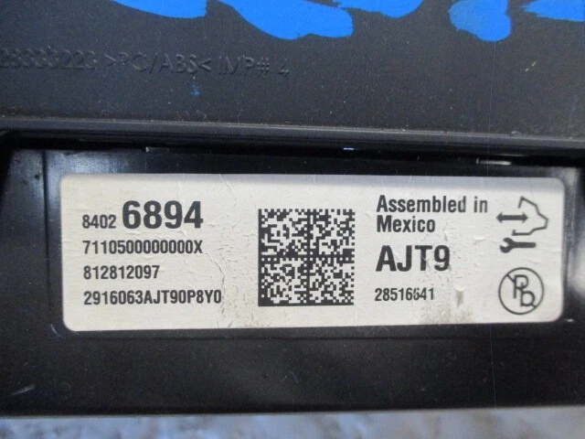 2016 CHEVROLET SILVERADO 1500 Speedometer Speedo Cluster 46K OEM $103. ...