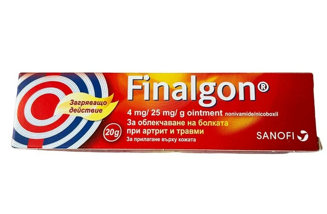 FINALGON 20GR. OINTMENT for Rheumatism,Muscular Aches and Sports ...