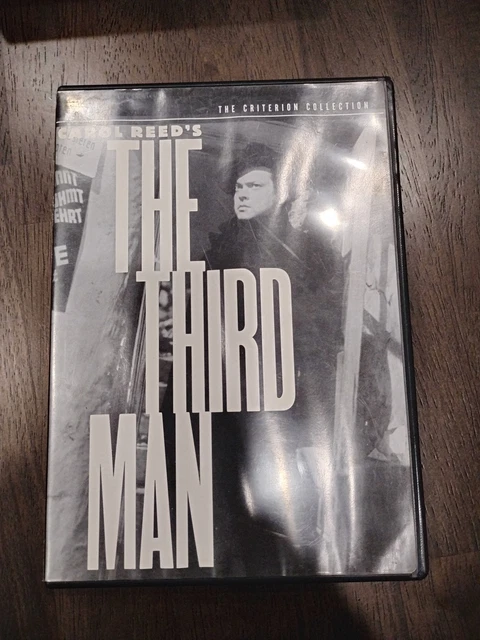 THE THIRD MAN (1949) Criterion Collection DVD - Orson Welles - # 64 $12 ...