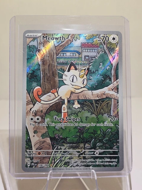 MEOWTH 106/094 ME02: Phantasmal Flames Holo £17.90 - PicClick UK