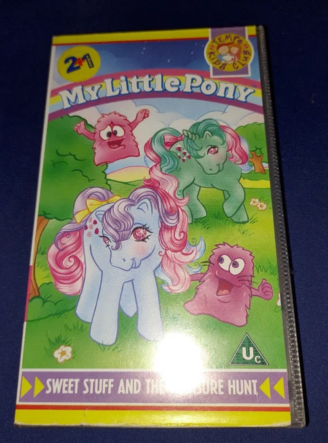 MY LITTLE PONY Rare Vhs Video - Sweet Stuff And The Treasure Hunt £17. ...