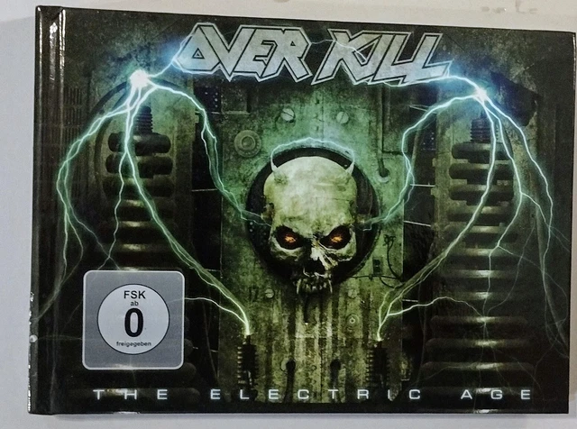 OVERKILL THE ELECTRIC Age CD+DVD MEDIABOOK LIMITED EDITION OVER KILL ...