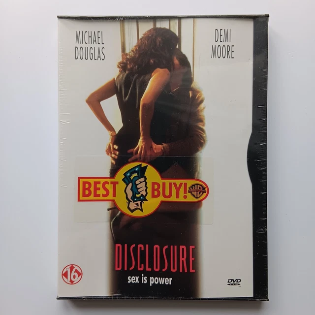 DISCLOSURE, DEMI MOORE Douglas, ENGLISCH, french, italian DVD PAL 2 NEU ...