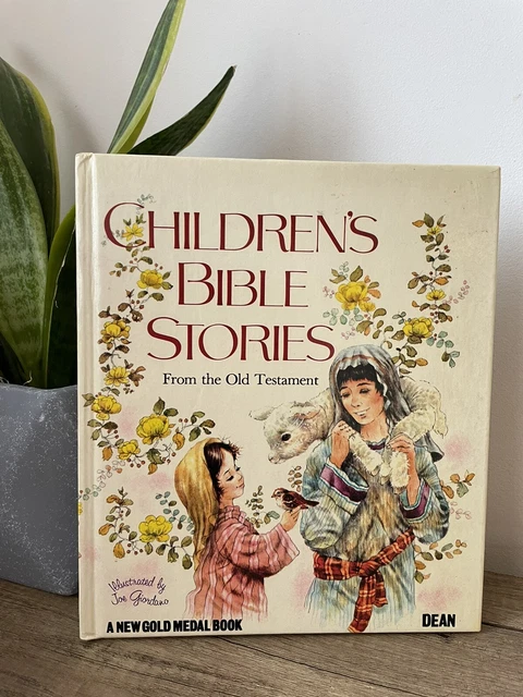 BEAUTIFUL 1980 CHILDREN'S Bible Stories Book Illustrated by Joe Giordano EUR 9,36 - PicClick IT