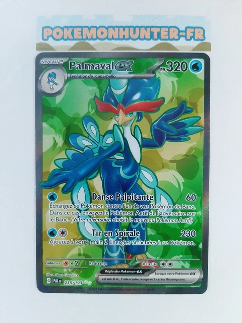 CARTES POKÉMON | Palmaval EX | Full Art | EV2 | PAL | MINT | FR |🔥 EUR ...